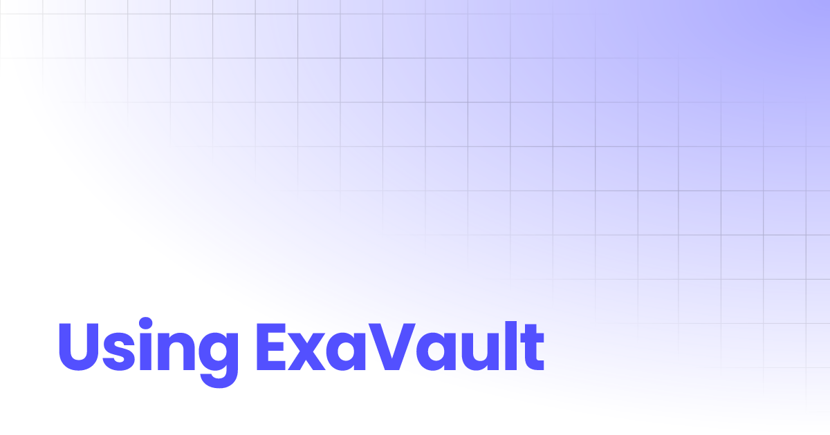Using ExaVault | ExaVault (formerly SmartFile)