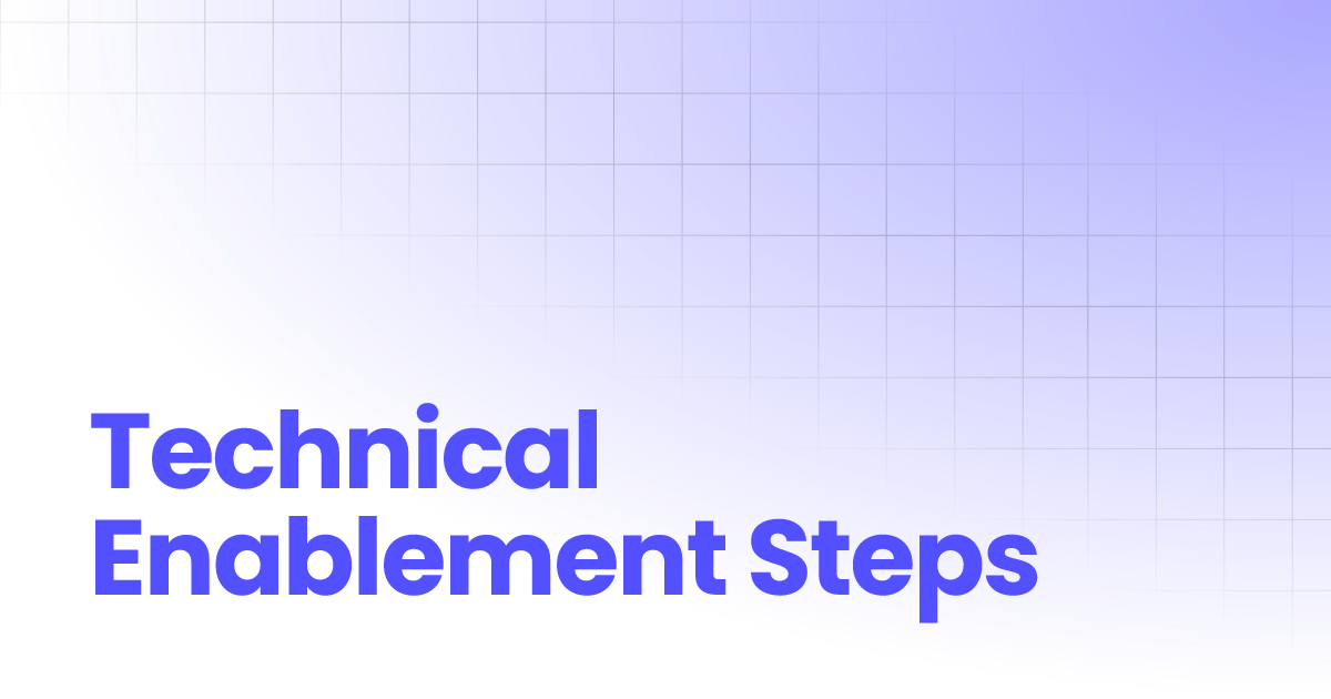 Technical Enablement Steps | ExaVault (formerly SmartFile)